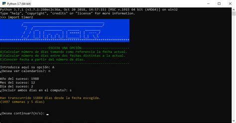Código De Python Calcular Número De Días Entre Dos Fechas