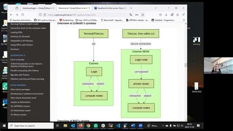 lecture 1 introduction to the course using python in an hpc