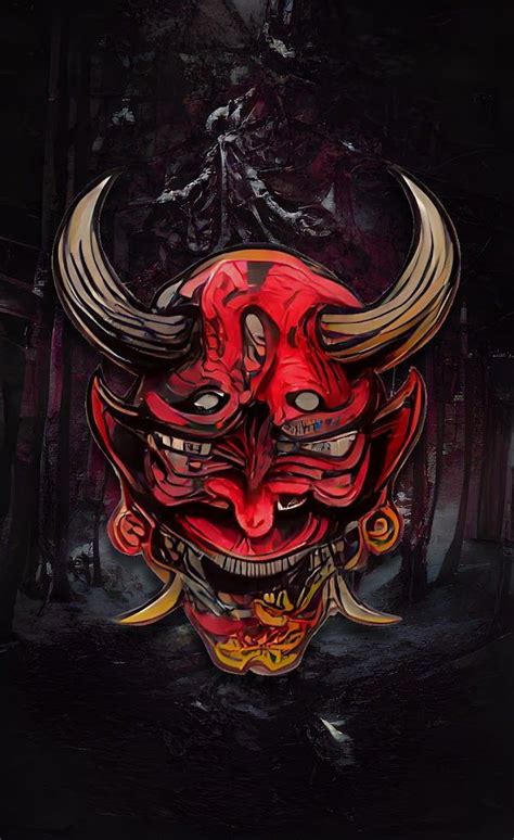 Hannya Mask Wallpaper