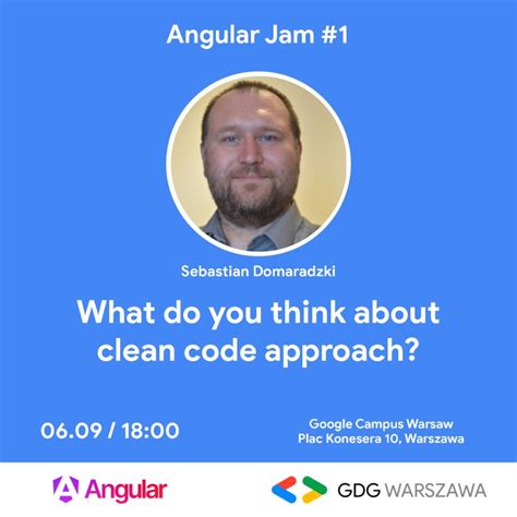 Tomasz Flis On Linkedin Next Day The Next Speaker For Angular Jam 🕺 This Time Im Inviting
