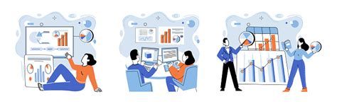 비즈니스 데이터 분석 데이터 분석은 도어 비즈니스 최적화를 실현하는 열쇠입니다 개발에 대한 스톡 벡터 아트 및 기타 이미지 개발 개선 검사 보기 Istock