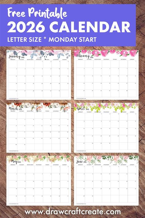 2026 Calendar Printable Calendarpedia