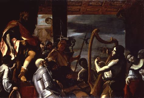 David Plays The Harp For Saul Vcs