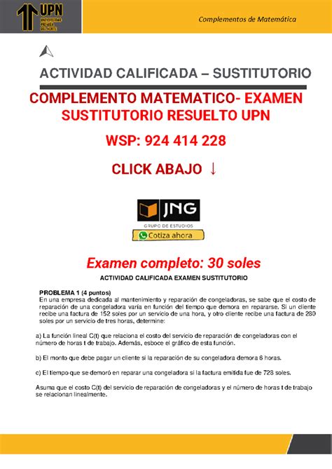 924414228 Complemento Matematico Resuelt Complementos De Matemática