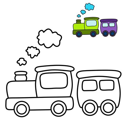 Tren Para Dibujar