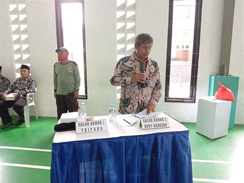 Triyono Unggul Dalam Pemilihan Ketua Rw 05 Kelurahan Pakujaya Tangsel