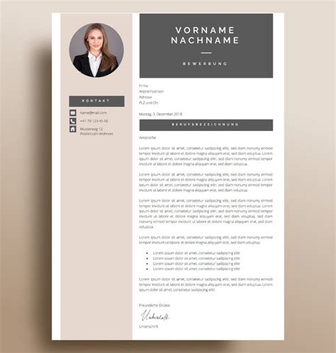 Vorlage Deckblatt Bewerbung Openoffice