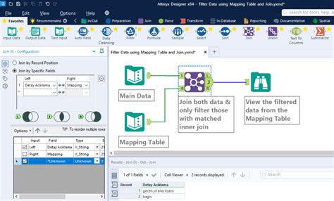about using filter tool alteryx community