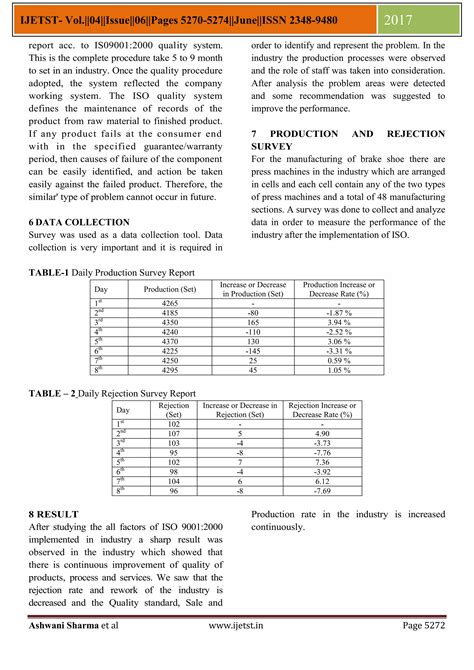 Iso Implementation A Case Study For An Indian Automobile Industry PDF Manufacturing
