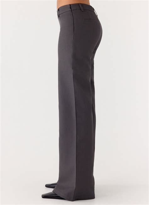 Hot As Ice Low Rise Pants Grey Peppermayo Us
