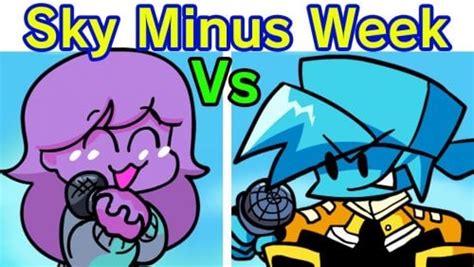 Vs Minus Sky Friday Night Funkin Mods Ak1 Mugen Community