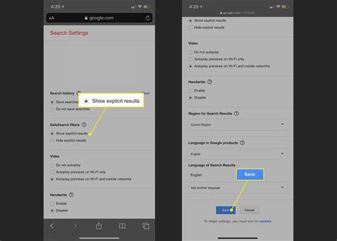 How To Turn SafeSearch Off