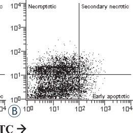 Examples Of Two Parameter Flow Cytometry Dot Plots Showing The Download Scientific Diagram
