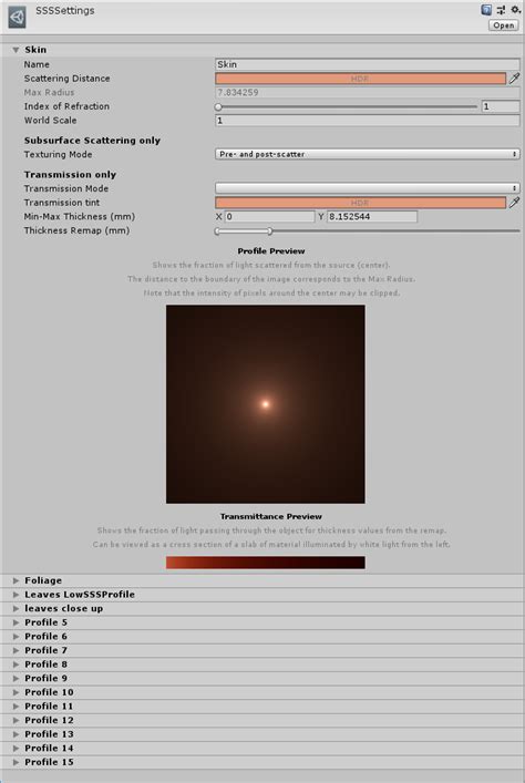High Definition Render Pipeline Unity SRP Doc