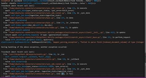 Badrequesterror Failed To Parse Field Indexeddocumentvolume Of