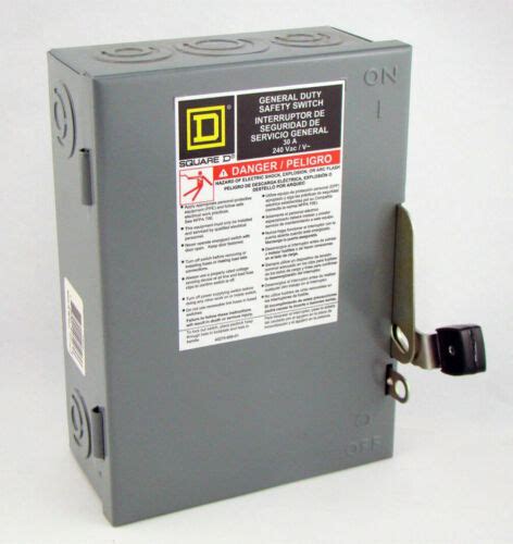 Square D General Duty Safety Switch Enclosure 30a Ubuy India