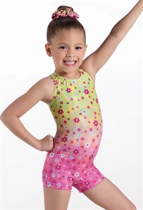 Metallic Sublimated Prints Gym Biketard Balera™