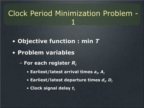 Ppt Delay Insertion Method In Clock Skew Scheduling Powerpoint