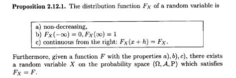 Probability Definition Of Distribution Function Of Random Variable Mathematics Stack Exchange