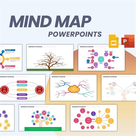Mind Map Powerpoint Fully Editable Templates Mind Map Charts