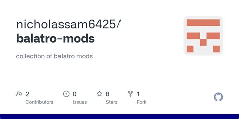 GitHub Nicholassam Balatro Mods Collection Of Balatro Mods