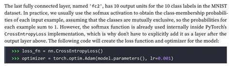 Ch13 Pag 438 No Softmax Needed · Issue 84 · Rasbtmachine Learning