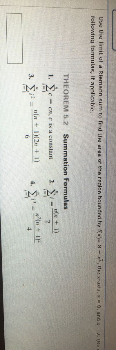answered use the limit of a riemann sum to find… bartleby