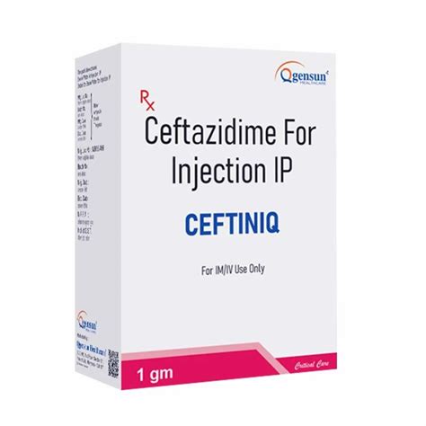 Ceftazidime 1gm Injection 1000 Mg At ₹ 298 Vial In Panchkula Id 2853187867212