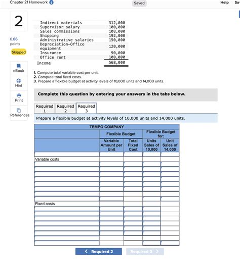 1 ﻿compute Total Variable Cost Per Unit 2 ﻿compute