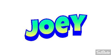Joey Name Animated  Logo Designs