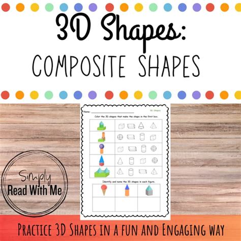 3d Shape Models Composite Figures Geometry Practice By Simply Read With Me