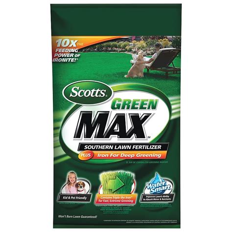 Scotts Green Max Lawn Food 1667 Lb 5000 Sq Ft 27 0 2 All Purpose Lawn