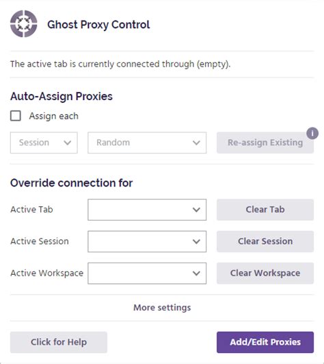 Ghost Proxy Control Ghost Browser Ghost Proxy Control Ghost Browser