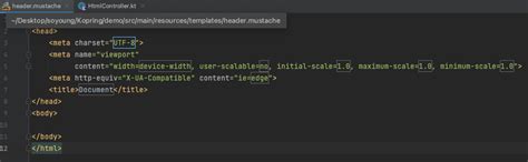 Kotlin Spring Boot 프로젝트 구현하기 1 Template Controller 사용하기