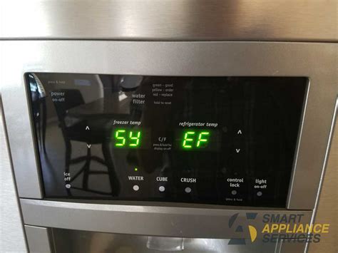 Frigidaire Refrigerator SY EF Error Fast Fan Motor Repair