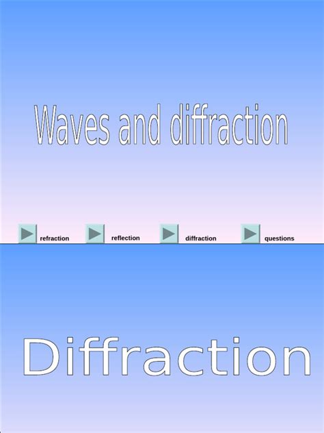 Simple Introduction To Diffraction Pdf