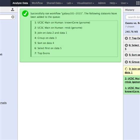 14 Galaxy Graphical Web Based Platform To Execute Workflows Source