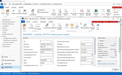 Creare Automată Articole Service în Dynamics Nav Navision Kepler