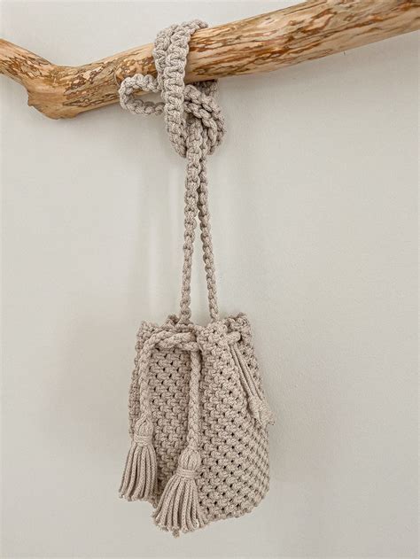 flora bag basico macrame