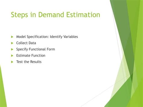 Demand Estimation And Forecasting Ppt Business Accounting And Finance