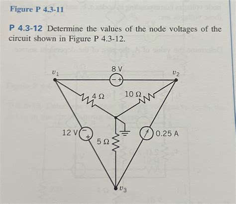 solved figure p 4 3 11p 4 3 12 ﻿determine the values of the