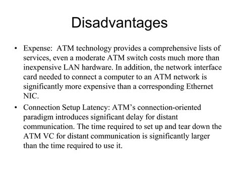 Asynchronous Transfer Mode Atm Ppt