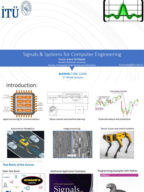 Week 1 Introduction And Signals Classification V5 Pdf