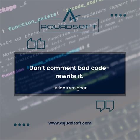 Aquadsoft Code Should Be A Conversation In Clarity Not
