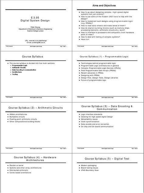 Topic 1 Introduction And Design Methods Pdf Field Programmable Gate