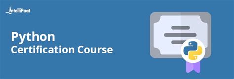 Python Certification Course Intellipaat Blog
