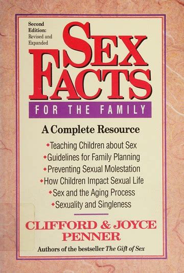 Sex Facts For The Family Penner Clifford Free Download Borrow And Streaming Internet