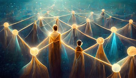 Premium Ai Image Global Networking Concept