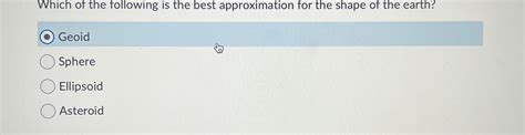 solved which of the following is the best approximation for