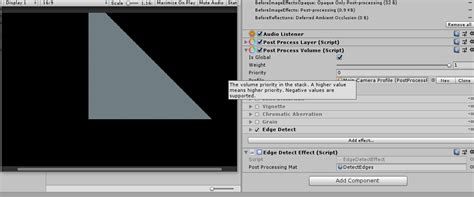 Custom Post Process Effect Creates Only A Triangle On The Screen